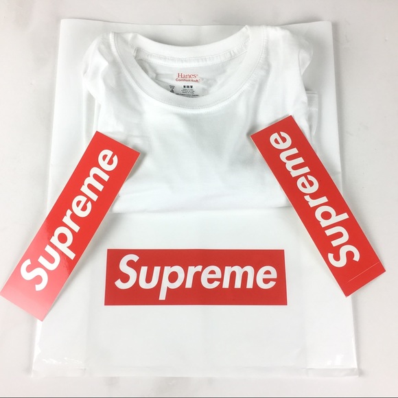Supreme | Shirts | Supreme White Tshirt Sz M | Poshmark